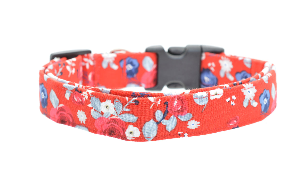 Red Roses Collar – Dog Collar World